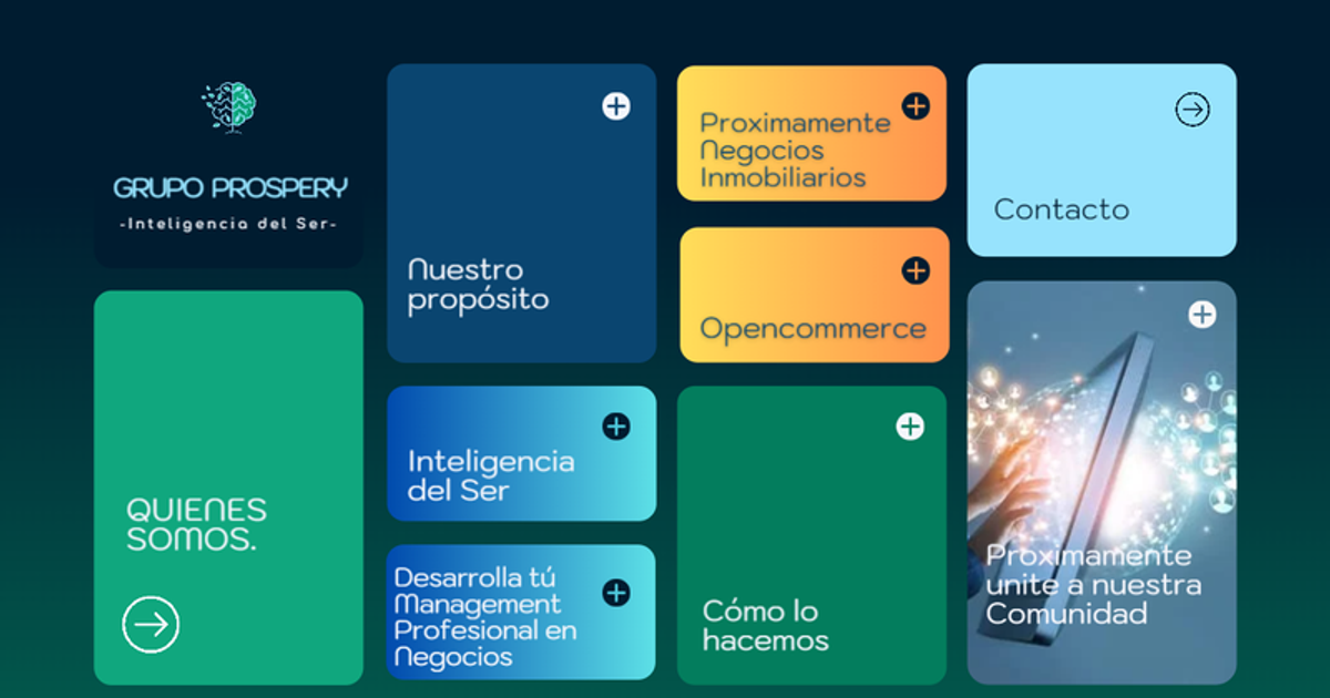 Web Grupo Prospery original